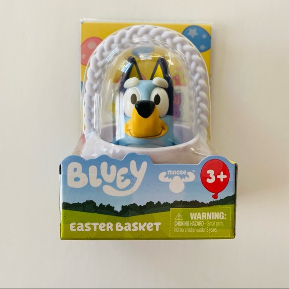 moose toys | Toys | Bluey Easter Basket Bluey Figure Stickers Nwt ...